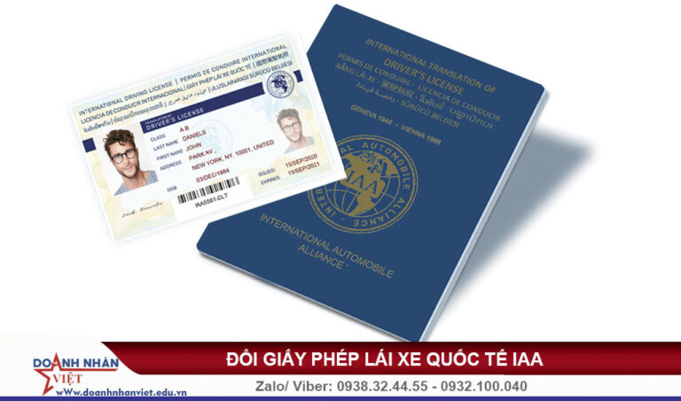 GPLX quốc tế IAA - IDP | Những lưu ý khi đổi và sử dụng GPLX quốc tế